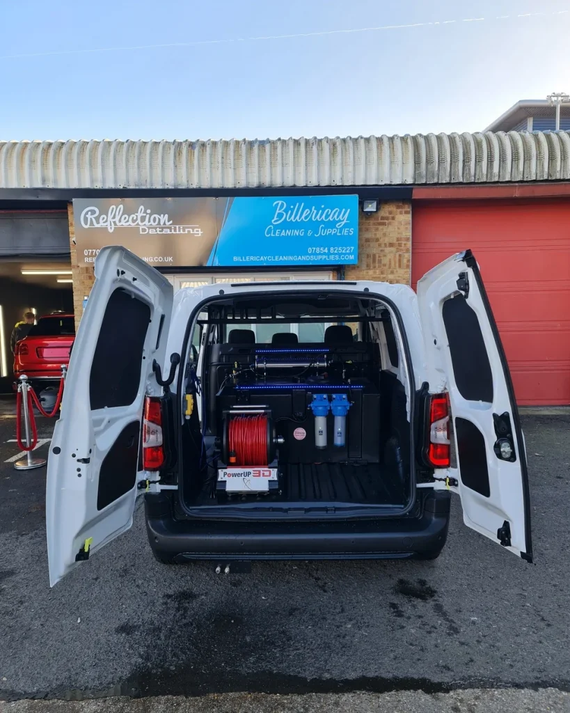 Van Mounted Window Cleaning Systems Reading - Billericay Cleaning ...